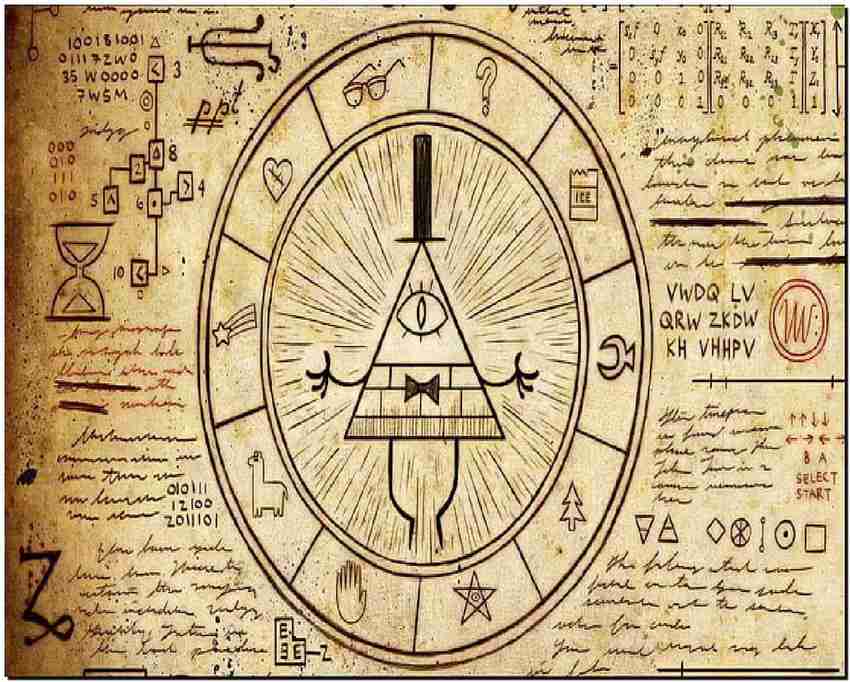 Illuminati On Gravity Falls