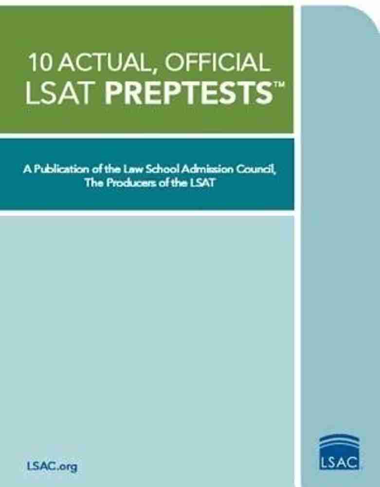 The Next Ten Actual Official Lsat Preptests Clearance ...