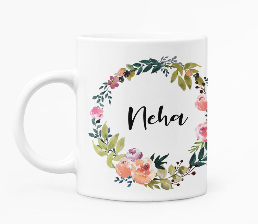 Neha Name In Rose