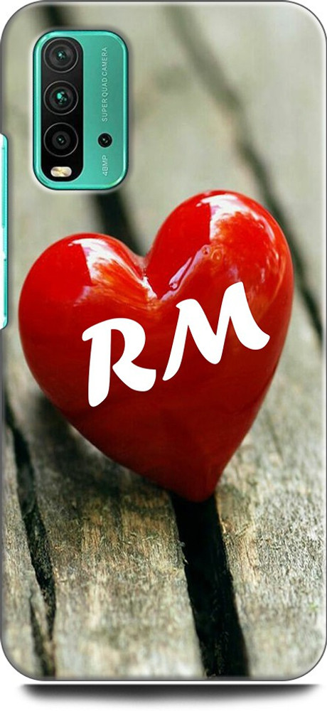Alphabet R And M In Heart