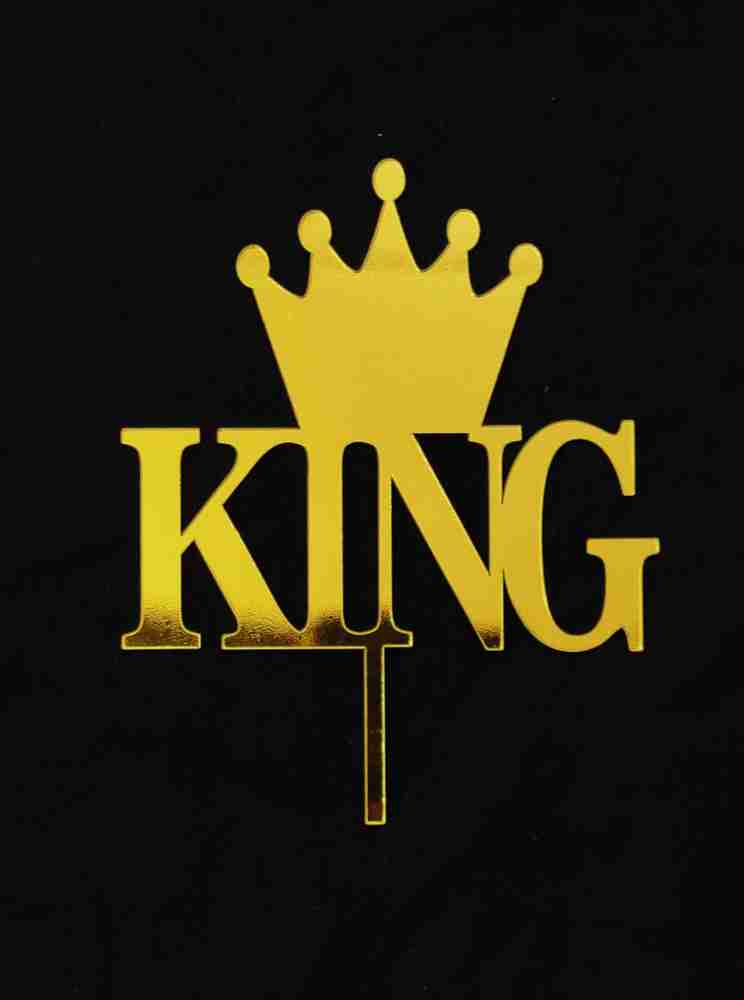 King Crown Cake Topper Happy Birthday King Cake Topper | Sweet Success
