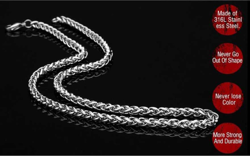 Strong silver chain store