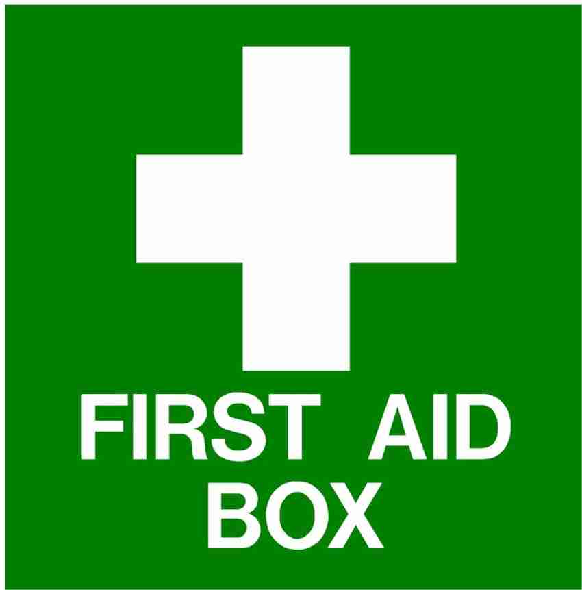 First Aid Box Sign