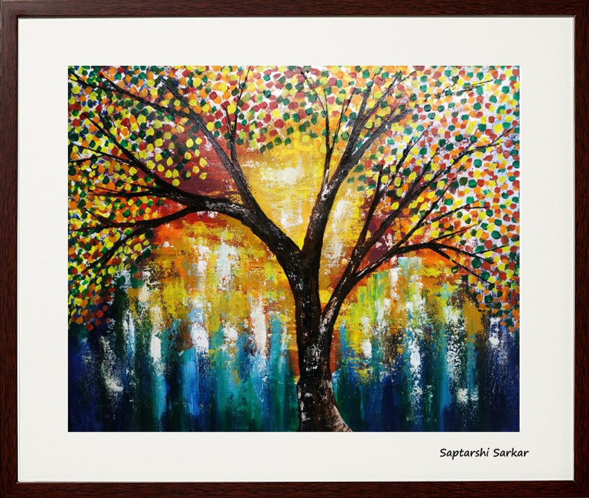 Acrylic Painting Tree
