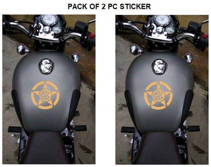 Motorcycle Tank Graphics Decals