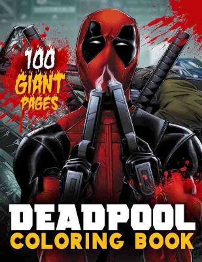 Deadpool Coloring Book Pages
