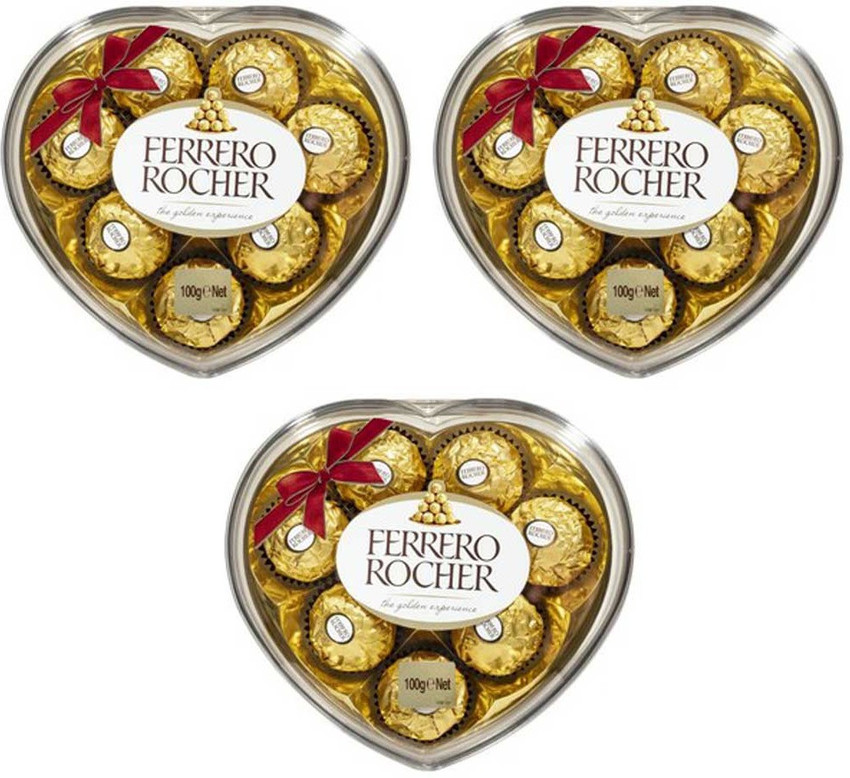 Ferrero Rocher Chocolate Heart