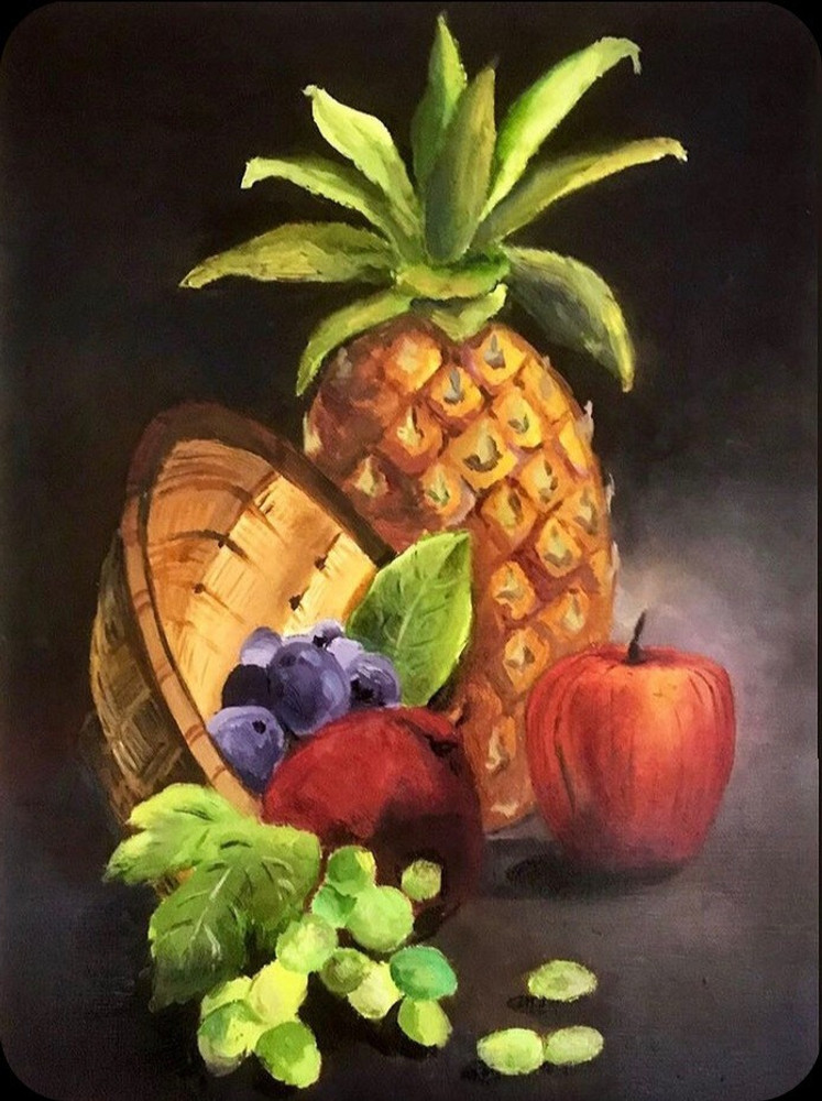 Fruit Basket Painting