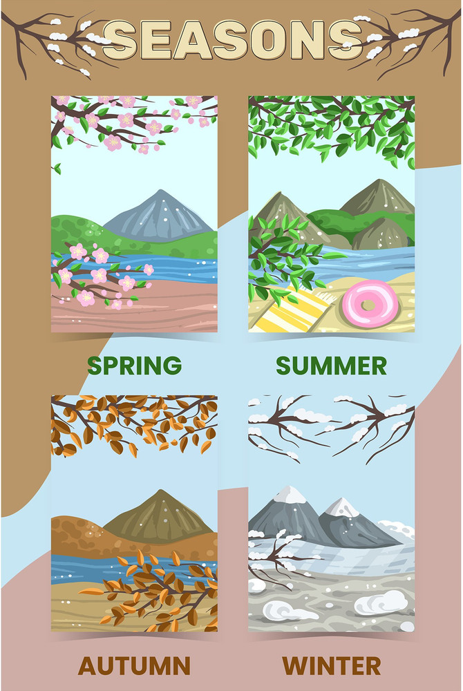 Seasons Chart For Kids