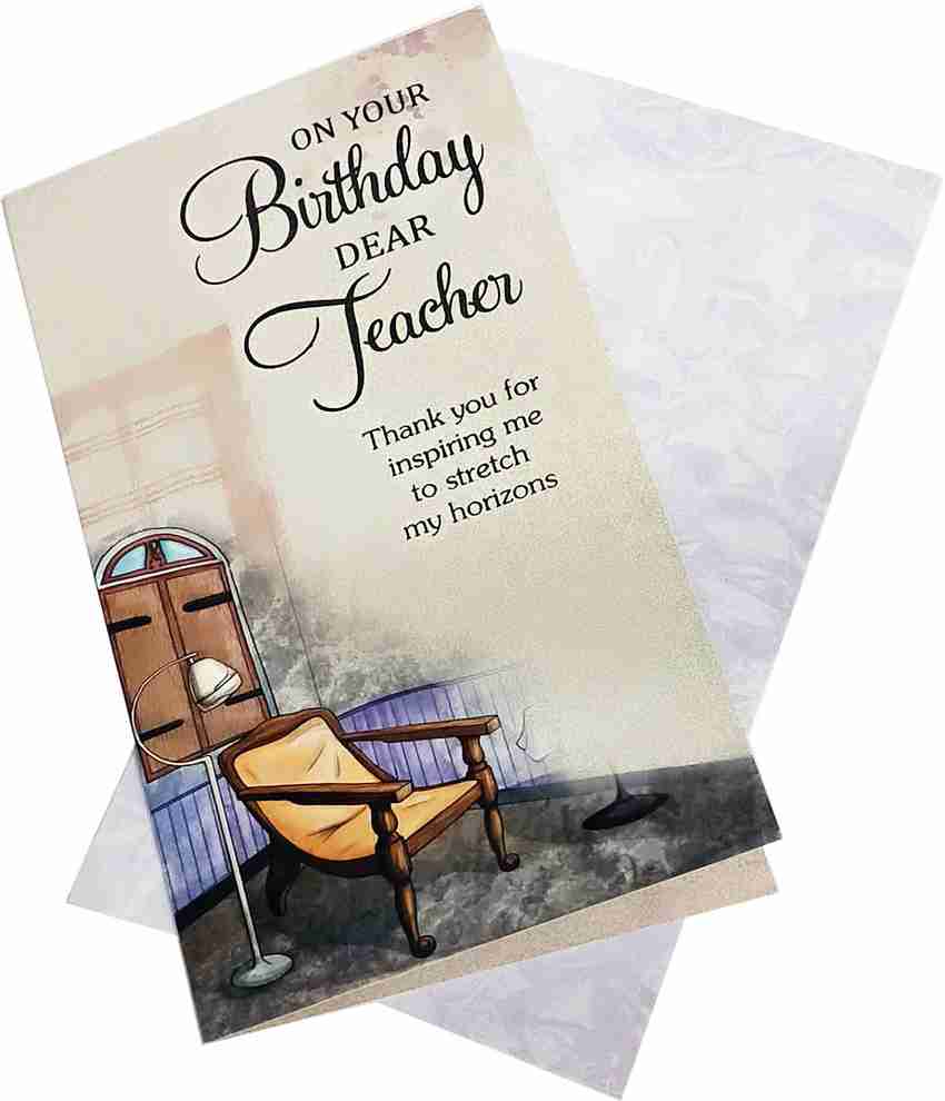 Happy Birthday Cards For Teachers