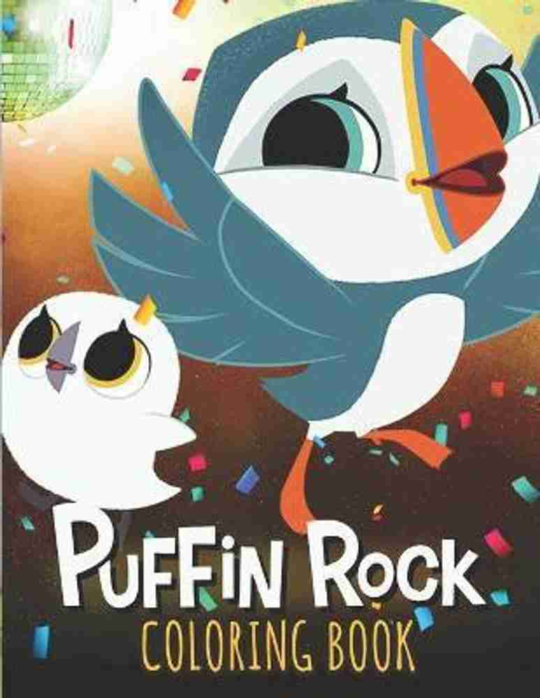 puffin rock coloring pages