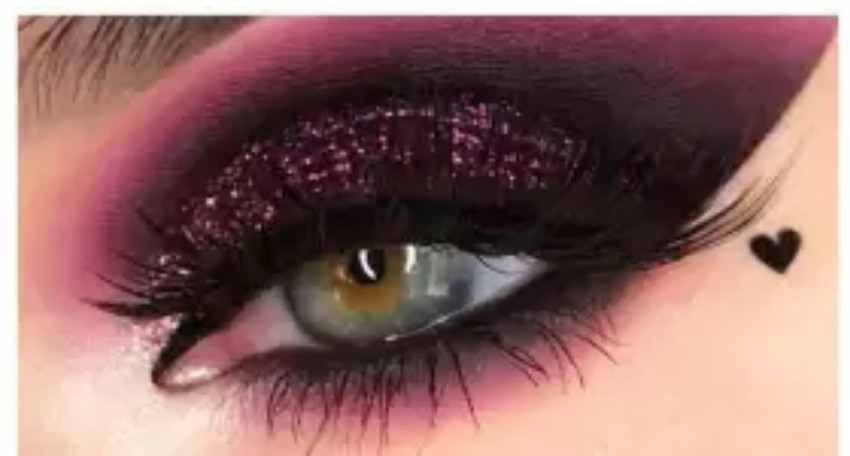 Maroon Eye Makeup