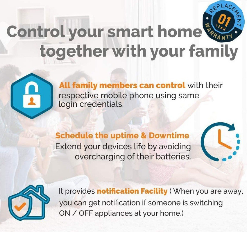 2 Pack CNBINGO Smart Wall Switch Module with Alexa & India - verloop.io