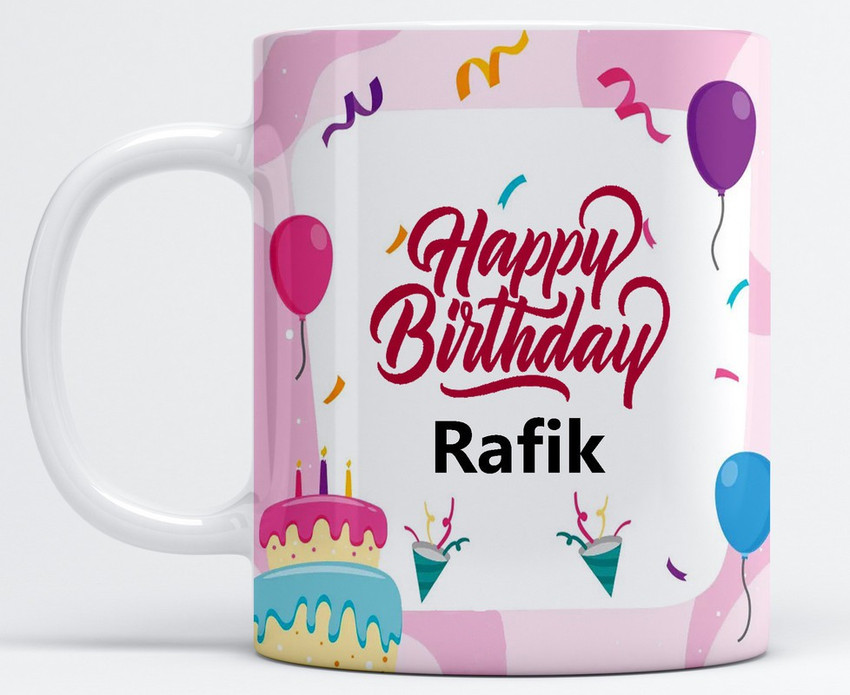 Rafik Name Logo