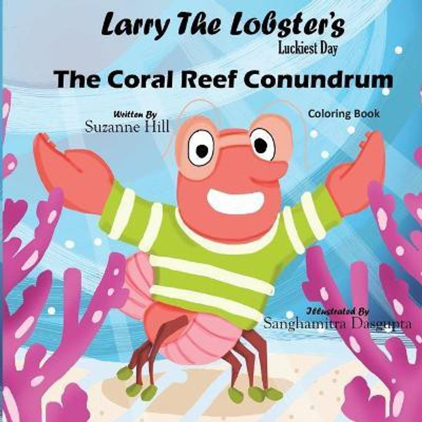 larry the lobster coloring pages