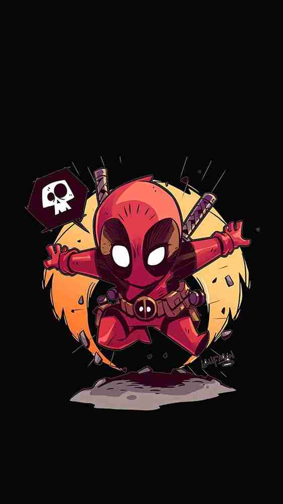 Chibi Deadpool Tapete