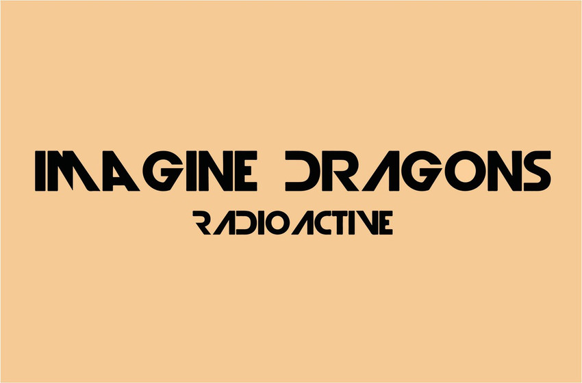 Imagine Dragons Radioactive Poster Night Visions Imagine Dragons