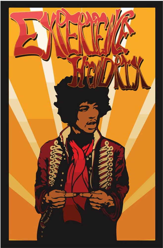 Jimi Hendrix Experience Poster Jimi Hendrix I Vinyls, Posters,