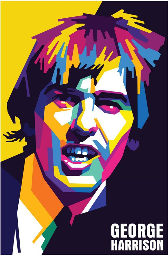 George Harrison Pop Art