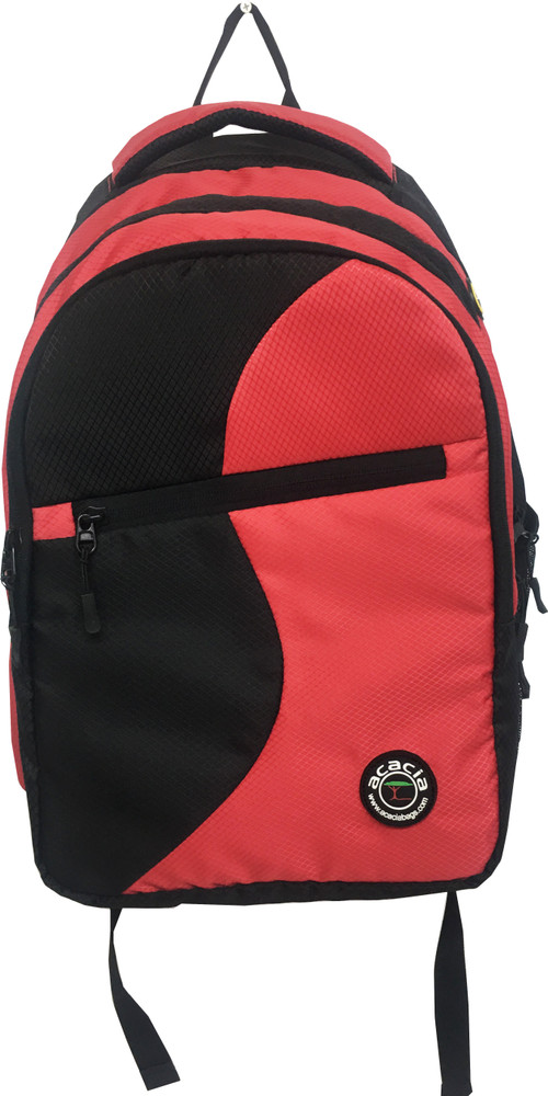 Red And Black School Bag