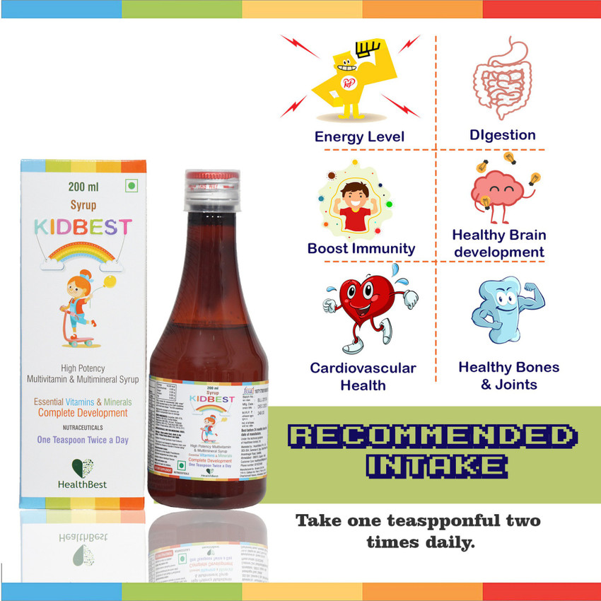 Vitamins Syrup For Kids