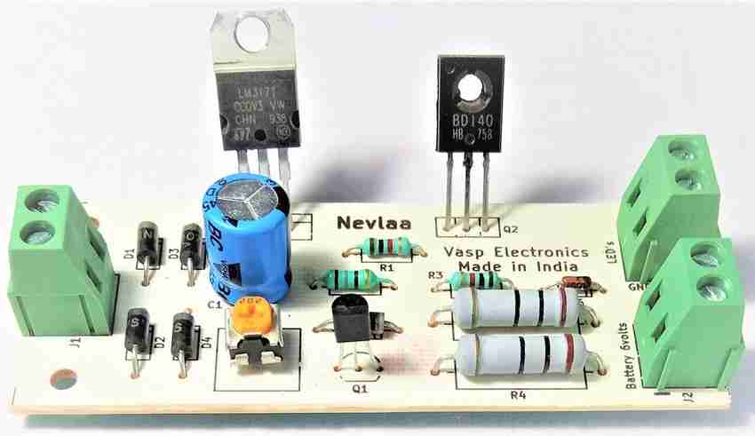 6 Volt Led Emergency Light Circuit Diagram | Shelly Lighting