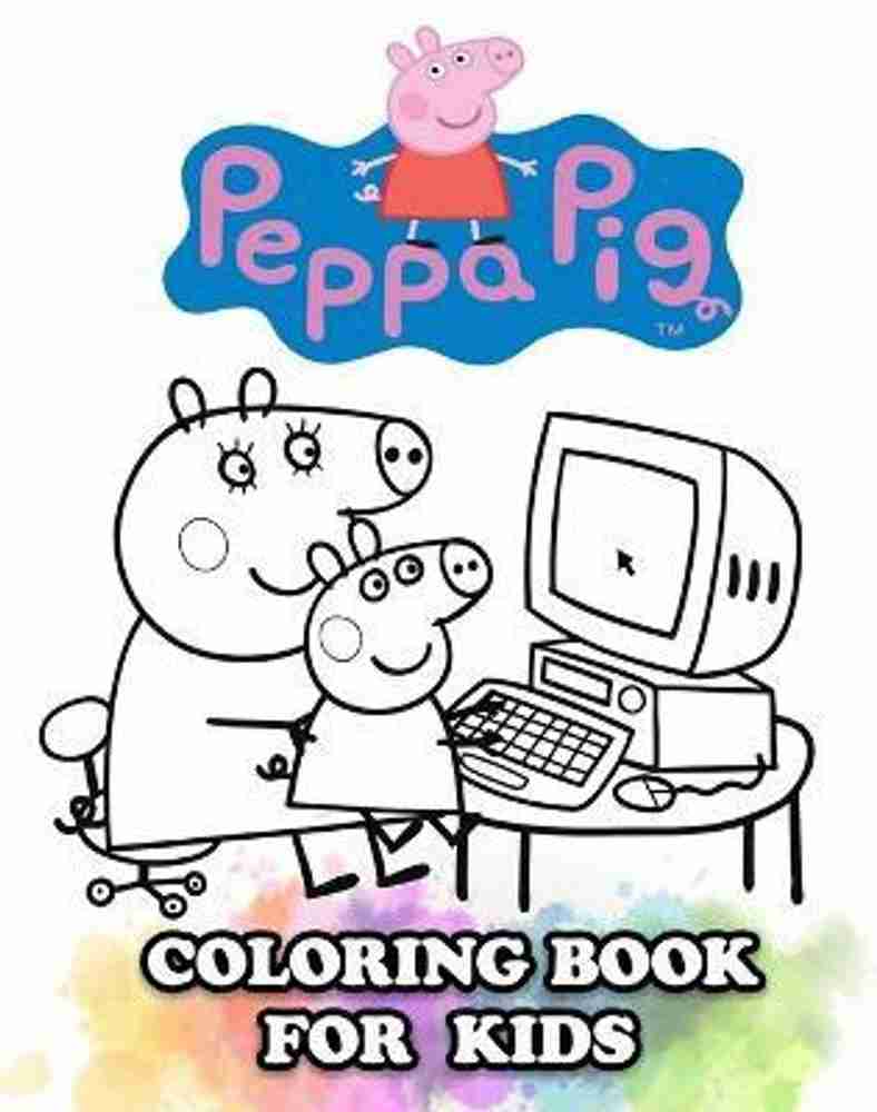 daddy pig images coloring pages
