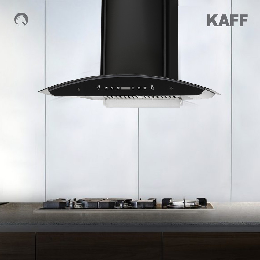 Kaff Chimney Logo KAFF 60 CM Filter Less Auto Clean Slant Kitchen