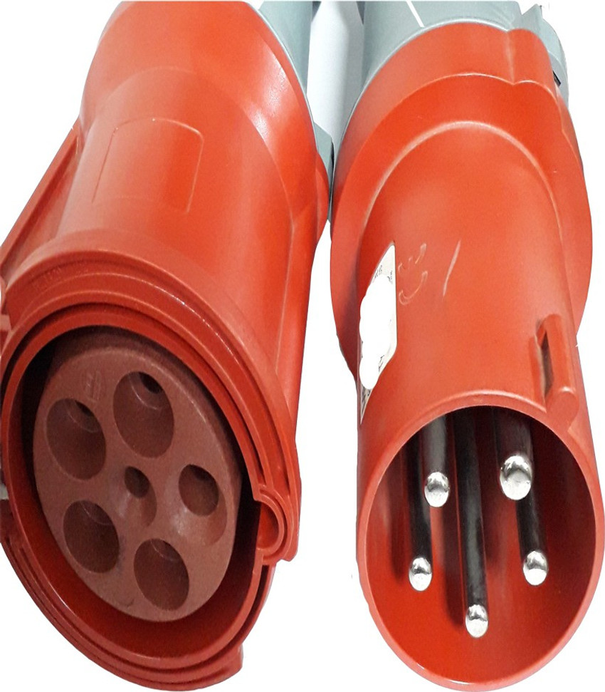 Three Phase Current Connector 32A 3 Phase PDL Plug To 32A 3 Phase