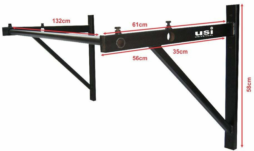 Wall Mounted Pull Up Bar Dimensions