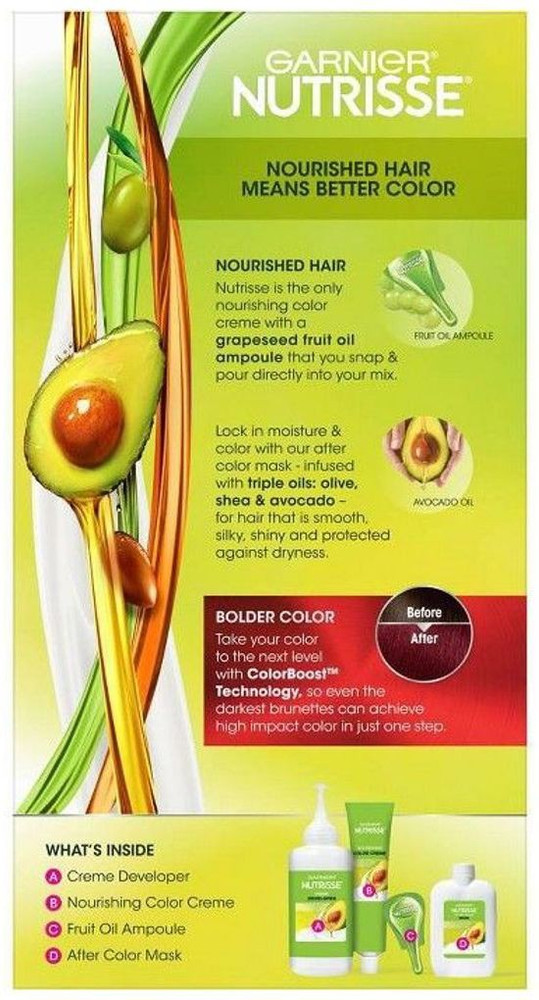 Garnier Nutrisse Ultra Color R2 Nutrisse Ultra Color Permanent Hair