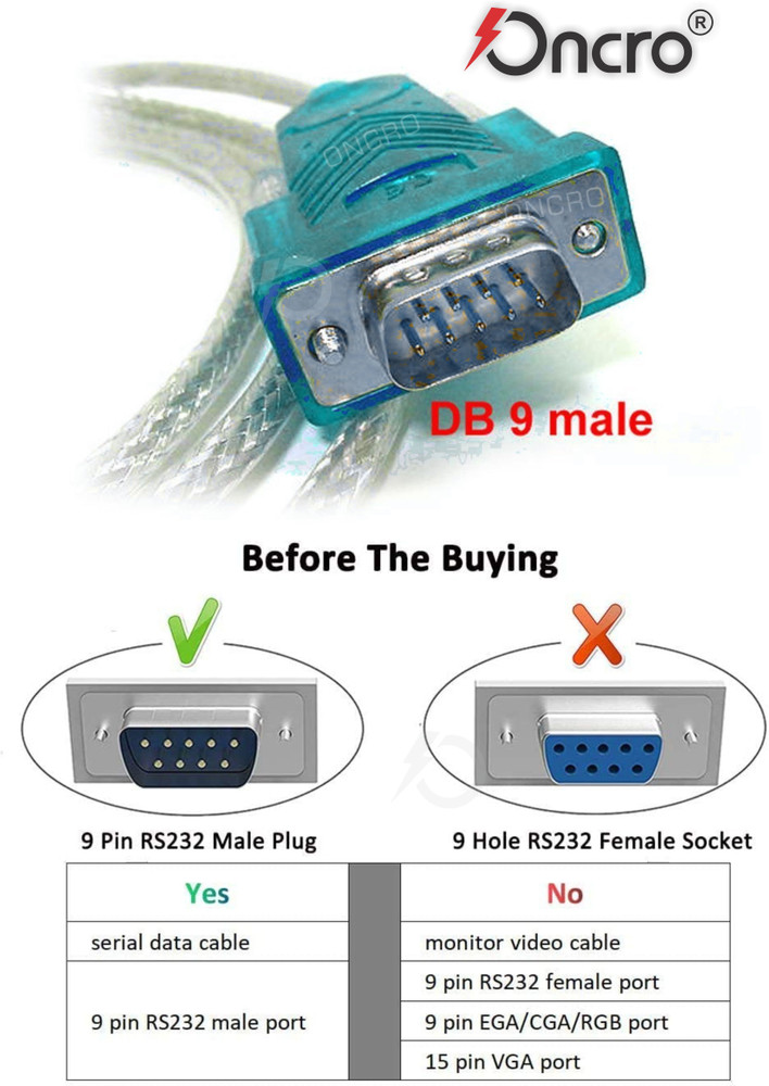Usb To Rs232 Serial Port 9 Pin Db9 Cable Serial Com Port RS232 Serial