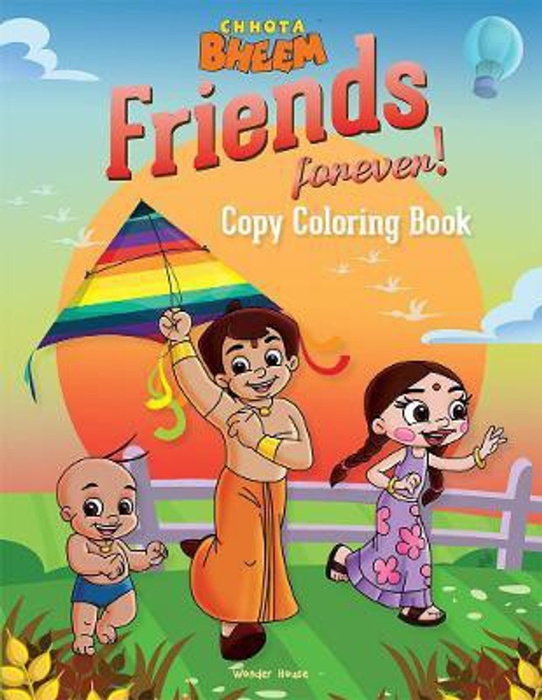 chota bheem characters for coloring pages