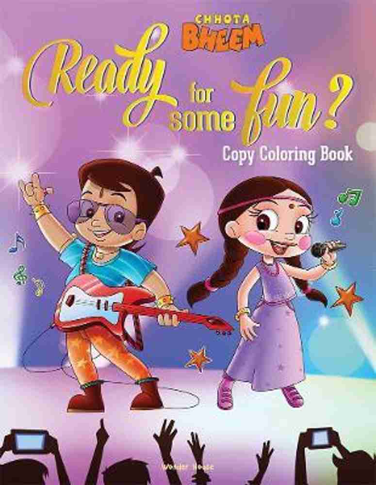 chota bheem characters for coloring pages