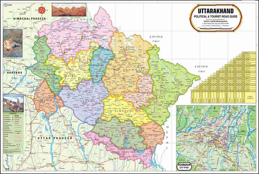 Uttarakhand Road Map