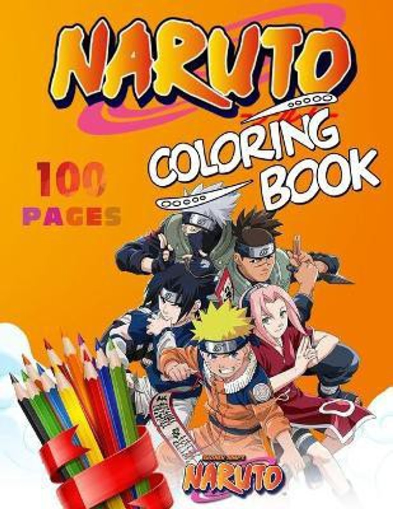 100 coloring pages of naruto