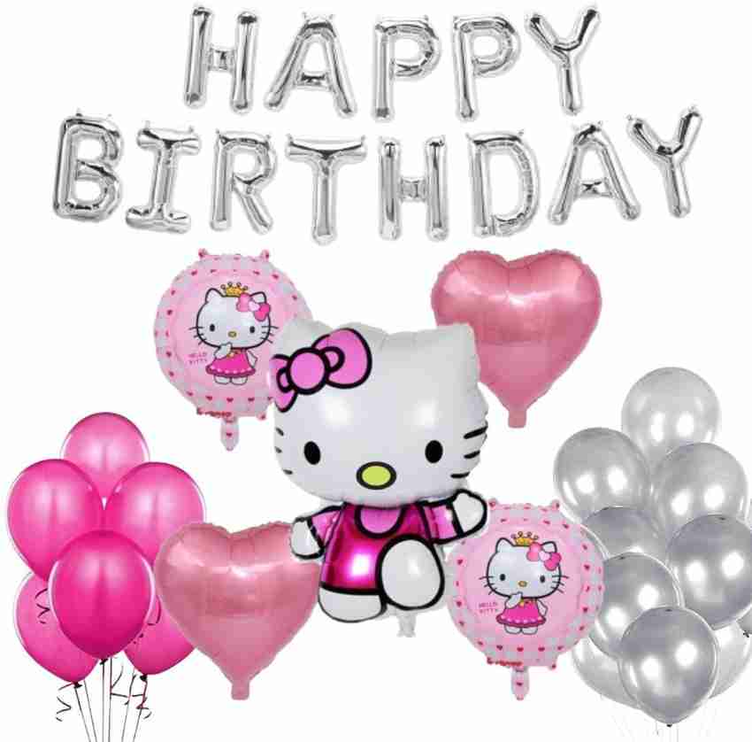 Hello Kitty With Balloons