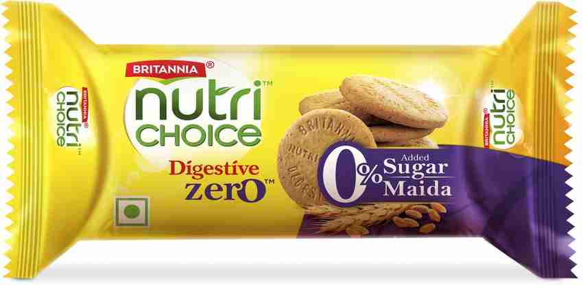 BRITANNIA NutriChoice Zero No Maida Zero Added Sugar Digestive Biscuit