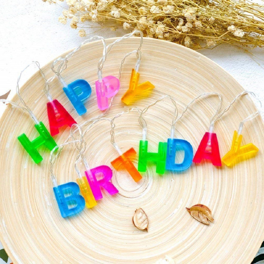 Happy Birthday String Lights