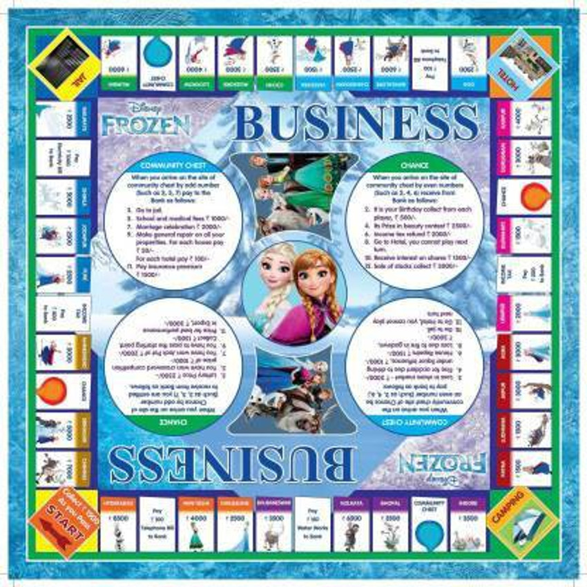 Frozen Board Game