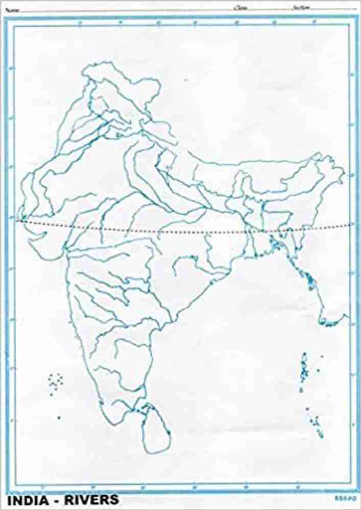 Map Of India Rivers