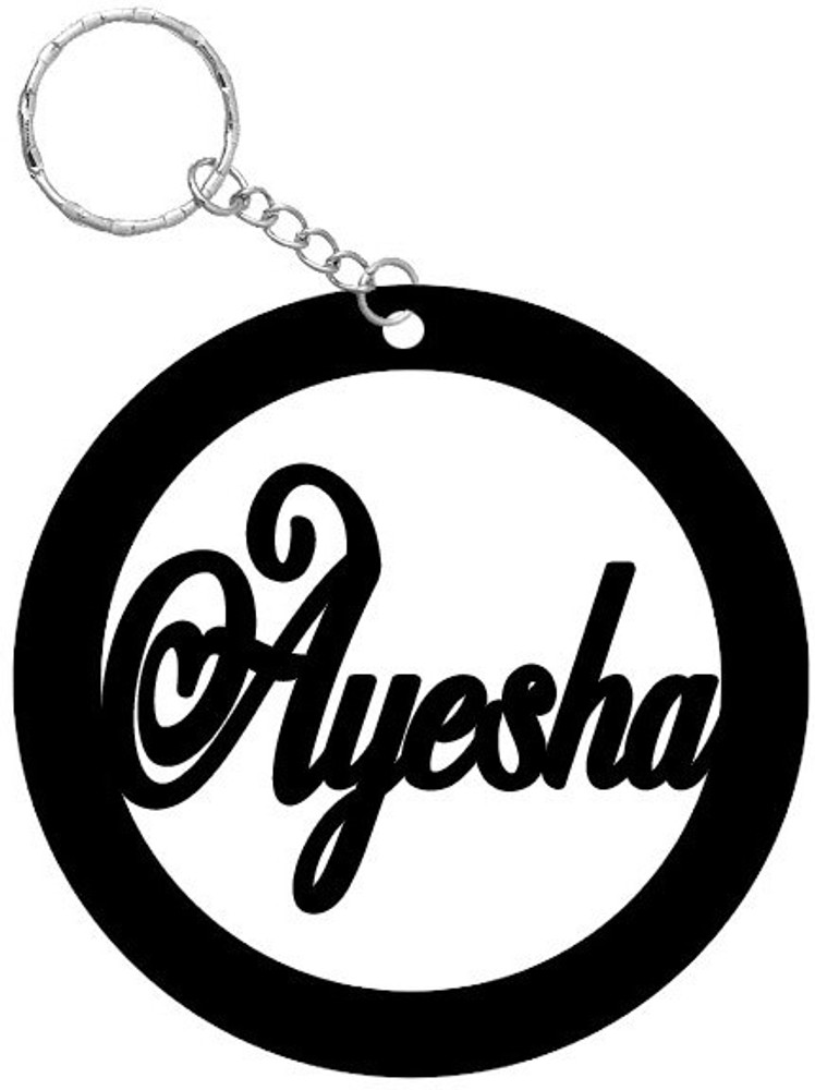 Ayesha Name Logo