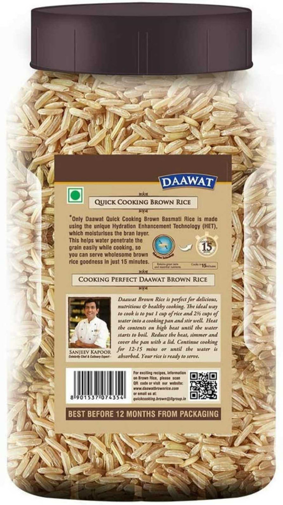 how to cook daawat brown basmati rice