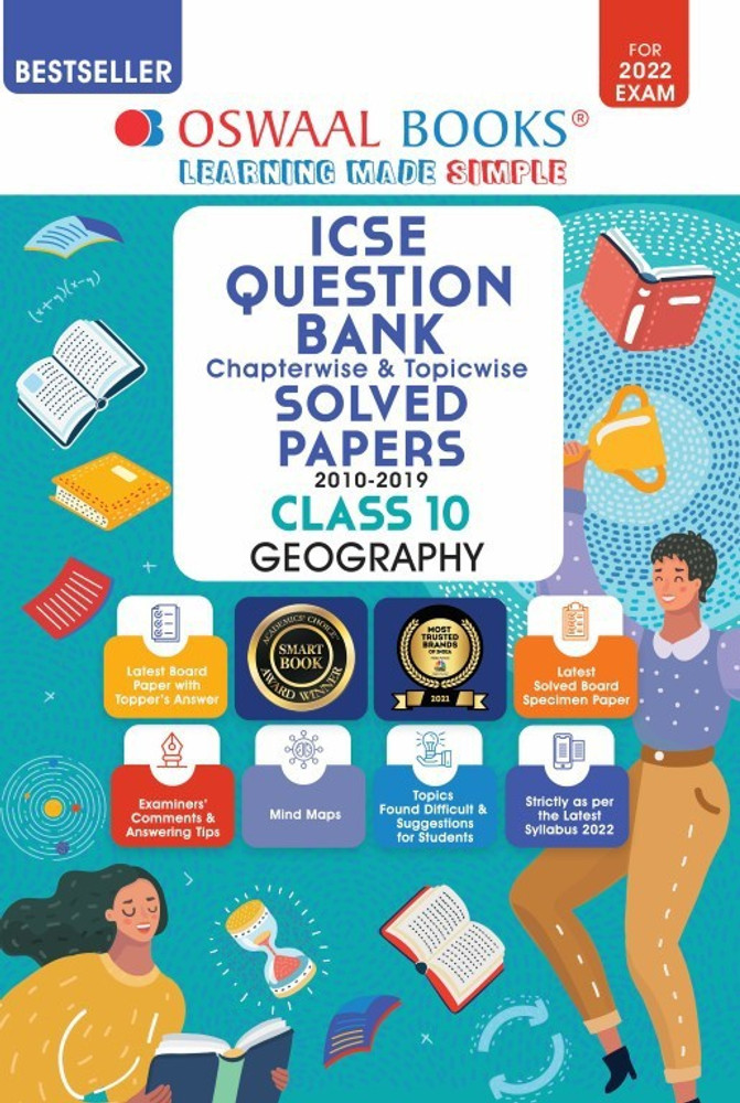 Oswaal Icse Question Bank Class 10 Geography Book