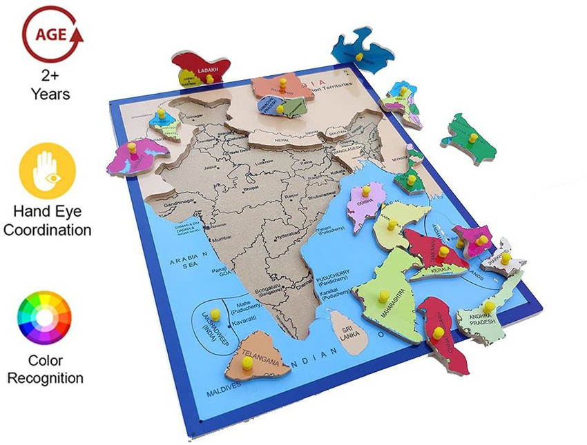 Coloring India Map For Kids Buy Coloring Travel Maps Of United States