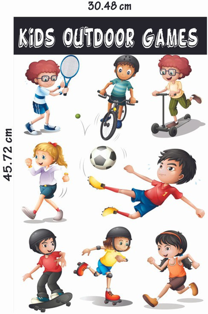Outdoor Games Clip Art