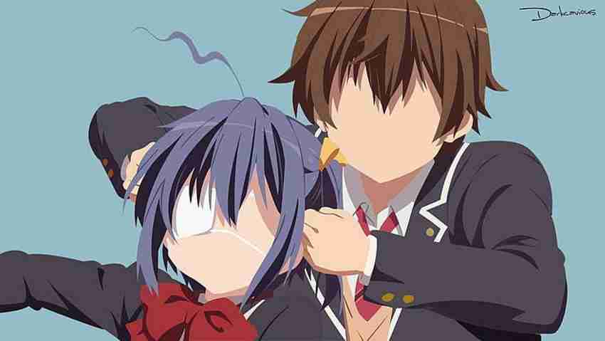 Rikka And Yuuta Wallpaper Takanashi Rikka And Togashi Yuuta