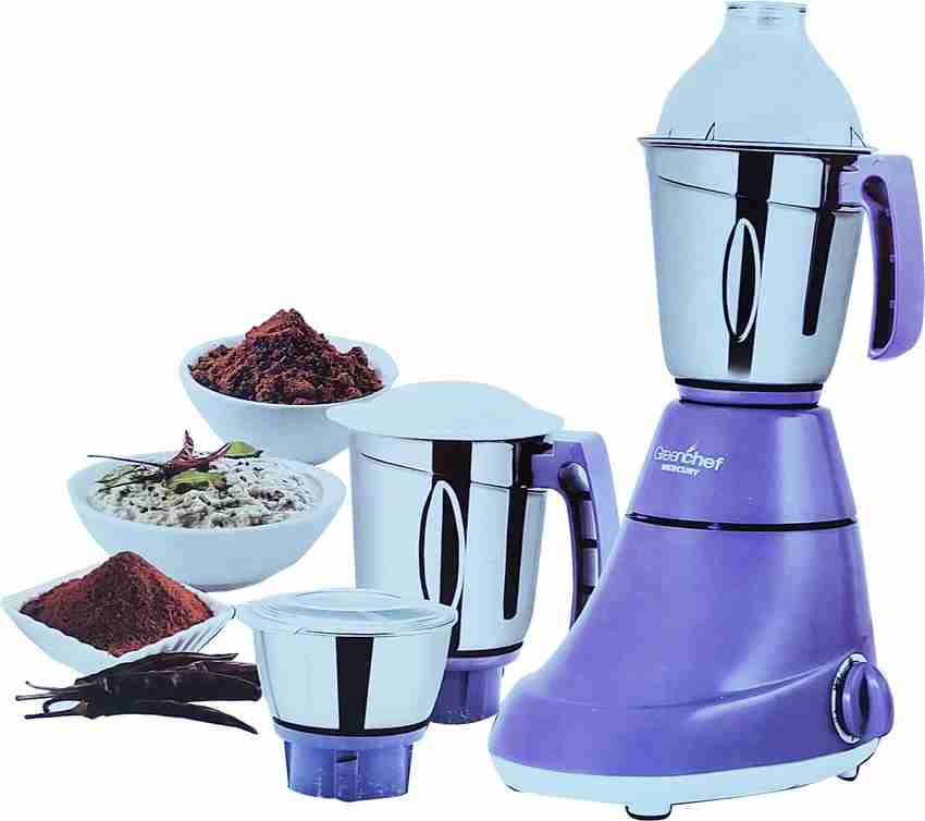 Greenchef Mercury 750 W Mixer Grinder Price in India Buy Greenchef Mercury 750 W Mixer Grinder Online at Flipkart