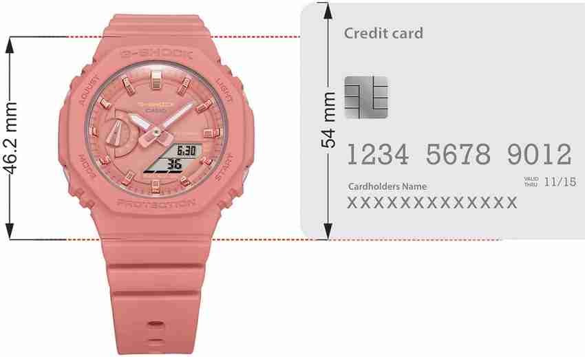 CASIO GMA-S2100-4A2DR G-SHOCK Women Pink Dial Resin Strap CASIO GMA-S2100-4A2DR G-SHOCK Women Pink Dial Resin Strap