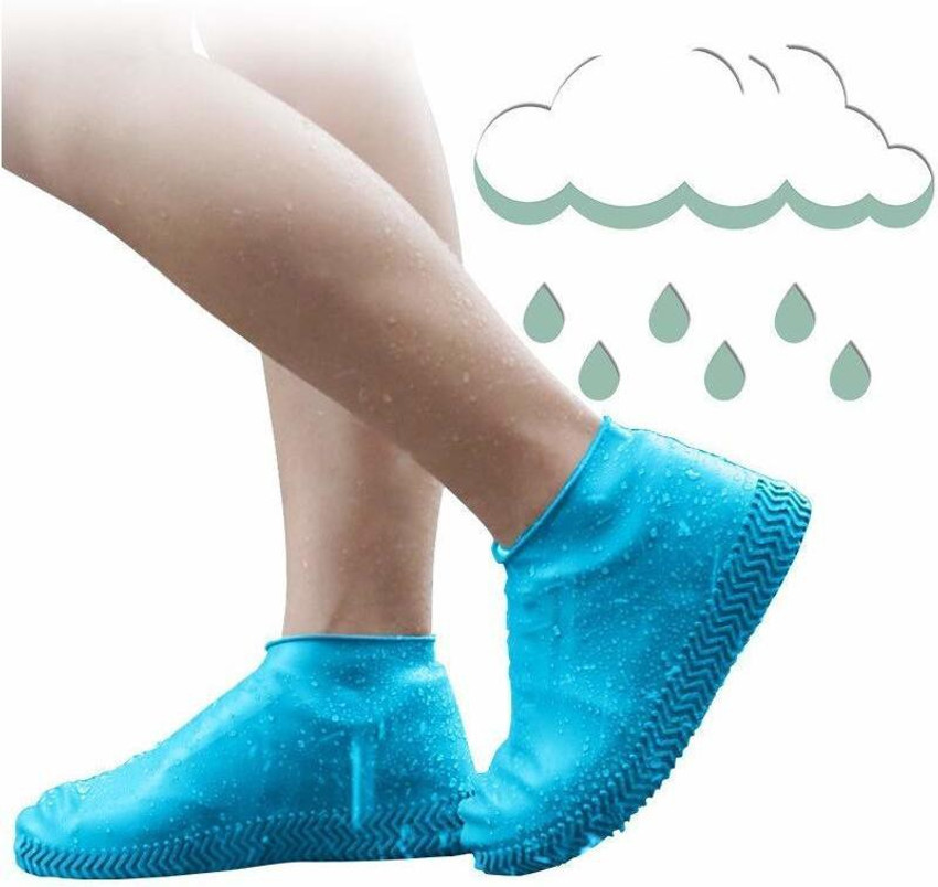 Silicone Waterproof Shoe Cover, Quantity Per Pack: 100